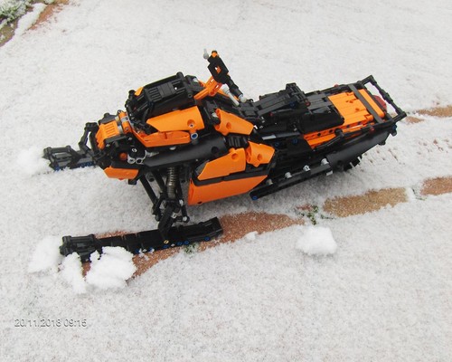 LEGO MOC LEGO Technic Snowmobile With SBrick by KevinMoo | Rebrickable ...