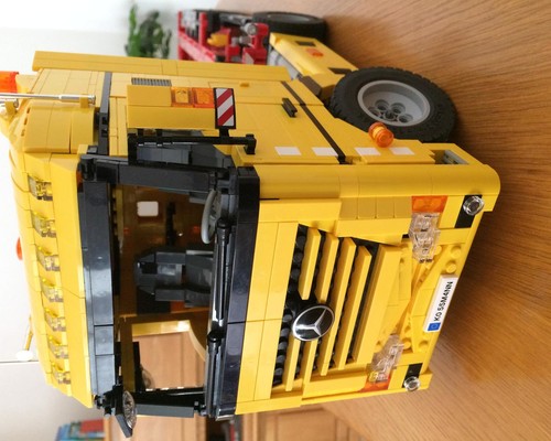 LEGO MOC Mercedes Actros 4 x 2 Semi Truck by motomatt | Rebrickable ...