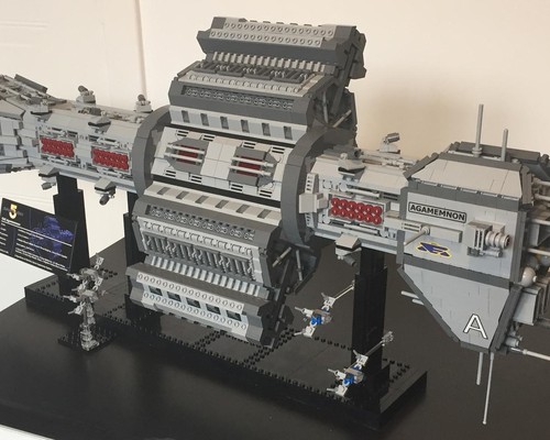 LEGO MOC EAS Agamemnon from Babylon 5 by manglegrat | Rebrickable ...