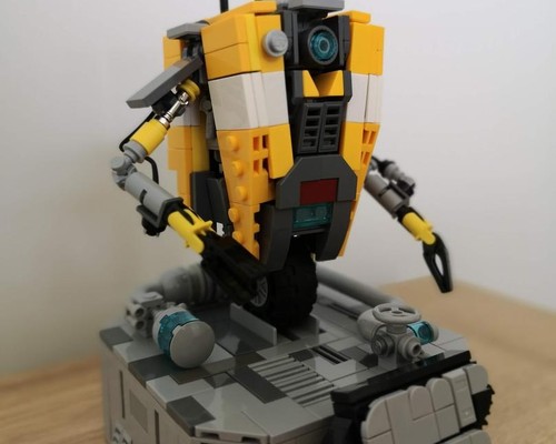 LEGO MOC Claptrap (CL4P-TP) by daarken | Rebrickable - Build with LEGO