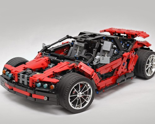 LEGO MOC Rugged supercar by Didumos | Rebrickable - Build with LEGO