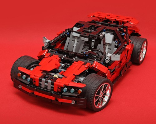 LEGO MOC Rugged supercar by Didumos | Rebrickable - Build with LEGO