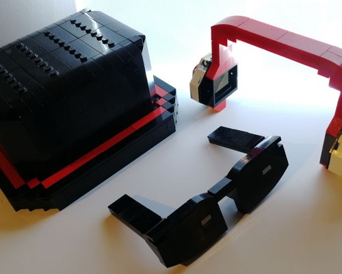 LEGO MOC Human Skull with brain by MyKidisanAlien | Rebrickable - Build ...