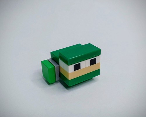 LEGO MOC Mini Minecraft Frogs by builditmac | Rebrickable - Build with LEGO