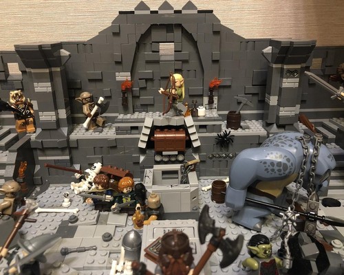 LEGO MOC Balin's Tomb by LegoMocLoc | Rebrickable - Build with LEGO