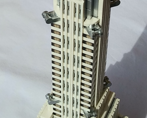 LEGO MOC Chrysler Building by TOPACES | Rebrickable - Build with LEGO