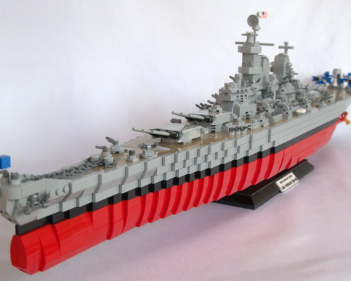LEGO MOC Iowa-Class Battleship USS Missouri (BB-63) by TOPACES ...