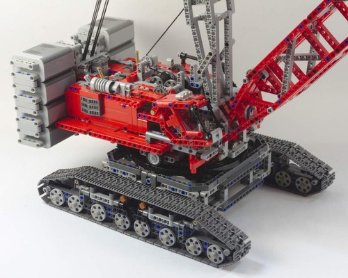 Lego Moc Moc Crawler Crane By Hru Bricks Rebrickable Build With Lego