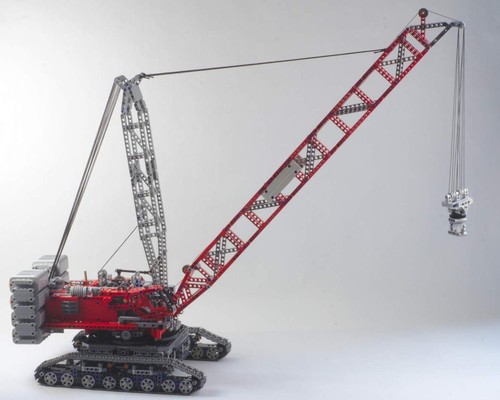 Lego Moc Moc Crawler Crane By Hru Bricks Rebrickable Build With Lego