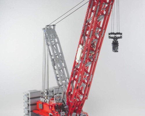 Lego Moc Moc Crawler Crane By Hru Bricks Rebrickable Build With Lego