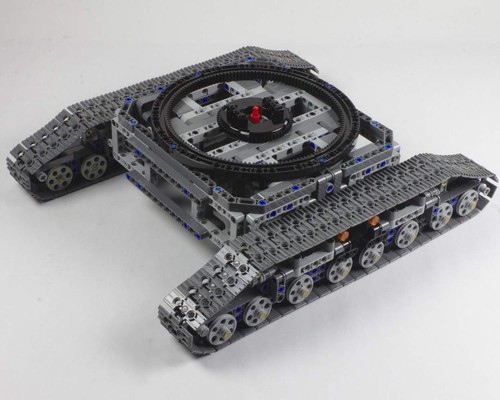 Lego Moc Moc Crawler Crane Track Base By Hru Bricks Rebrickable