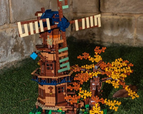 LEGO MOC Mill on the Hill by nobsta | Rebrickable - Build with LEGO