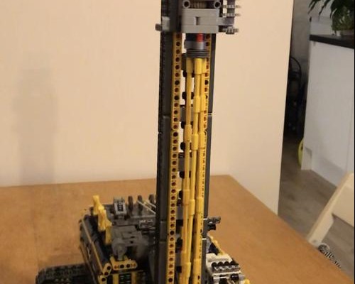 LEGO MOC Drill rig- 42055 C model by BrickbyBrickTechnic | Rebrickable ...