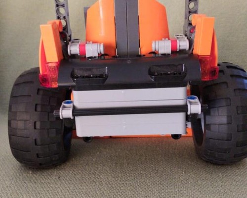 LEGO MOC Zero-Turn Mower by Hedgie | Rebrickable - Build with LEGO