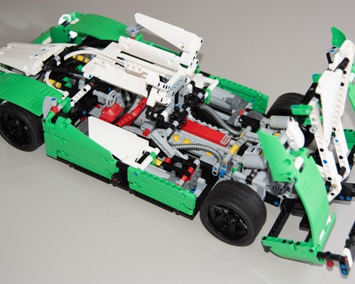 LEGO MOC 42039 24h Race Car Full RC by jb70 | Rebrickable - Build with LEGO