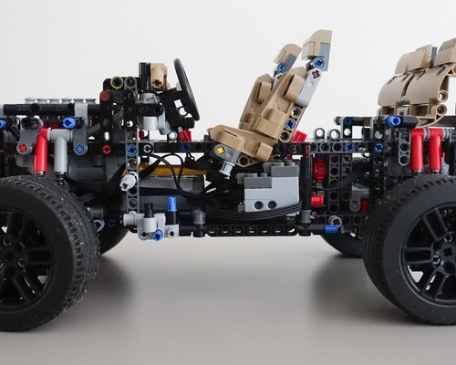 LEGO MOC SBRICK Motorized chassis for Set 42110 Land Rover Defender by ...