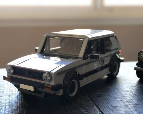 LEGO MOC Volkswagen Golf MK1 GTI by hasskabal | Rebrickable - Build ...