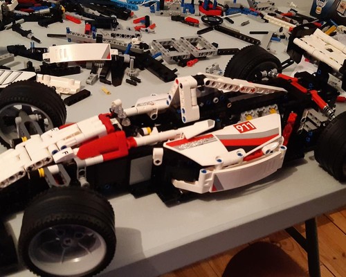 LEGO MOC-42817 42096 B-Model The Formula Machine (Technic > Model ...