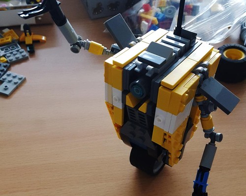 LEGO MOC Claptrap (CL4P-TP) by daarken | Rebrickable - Build with LEGO
