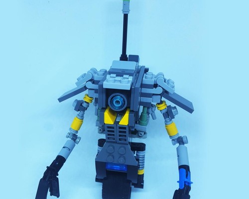 LEGO MOC Claptrap (CL4P-TP) by daarken | Rebrickable - Build with LEGO