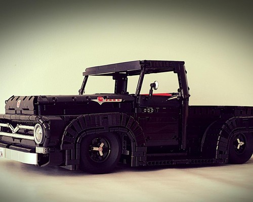 LEGO MOC Ford F100 by Loxlego | Rebrickable - Build with LEGO
