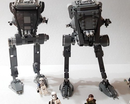 LEGO MOC First Order AT-ST Walker by EDGE OF BRICKS | Rebrickable ...