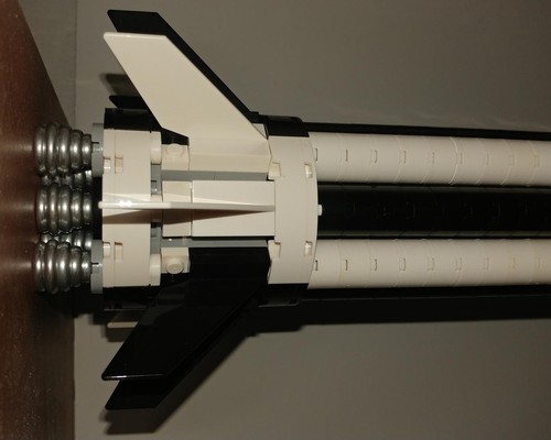 LEGO MOC Saturn IB booster (Saturn V scale) by MOCrockets | Rebrickable ...
