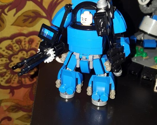 LEGO MOC W40K Terminator by jerrybuildsbricks | Rebrickable - Build ...