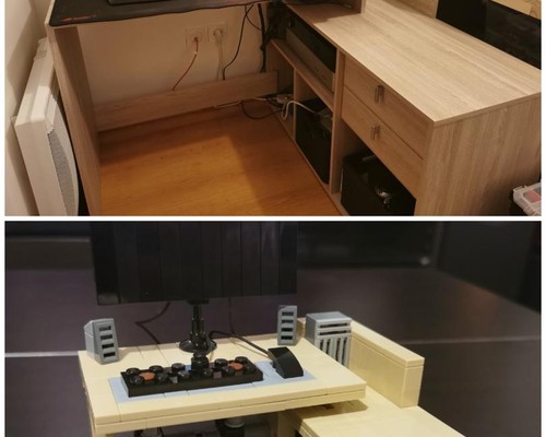 LEGO MOC Office Worker by JKBrickworks | Rebrickable - Build with LEGO