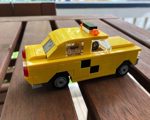 LEGO MOC-14997 Old Taxi Cab (Town > City 2018) | Rebrickable - Build ...