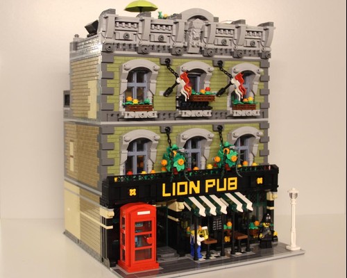 LEGO MOC Lion Pub by simon84 | Rebrickable - Build with LEGO