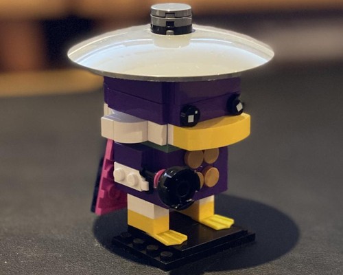 LEGO MOC Darkwing Duck Brickhead by Oky | Rebrickable - Build with LEGO