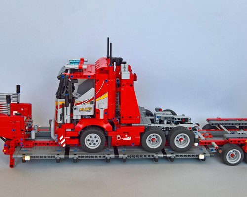 LEGO MOC-34722 Heavy Duty Truck & Trailer 42098 C-Model (Technic ...