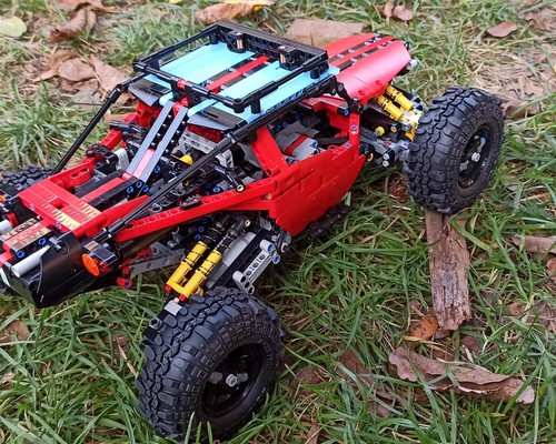 LEGO MOC 4WD RC Buggy by Didumos | Rebrickable - Build with LEGO