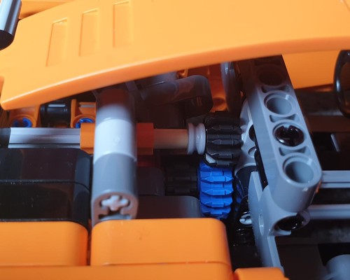 LEGO MOC V10 Muscle car by johnnym | Rebrickable - Build with LEGO