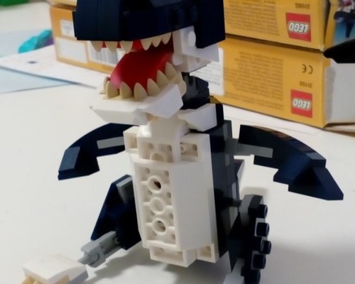 LEGO MOC 31088: Blue Dragon by Tomik | Rebrickable - Build with LEGO