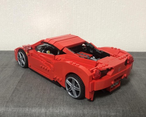 LEGO MOC Ferrari 458 Italia by noahl | Rebrickable - Build with LEGO