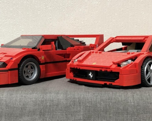LEGO MOC Ferrari 458 Italia by noahl | Rebrickable - Build with LEGO