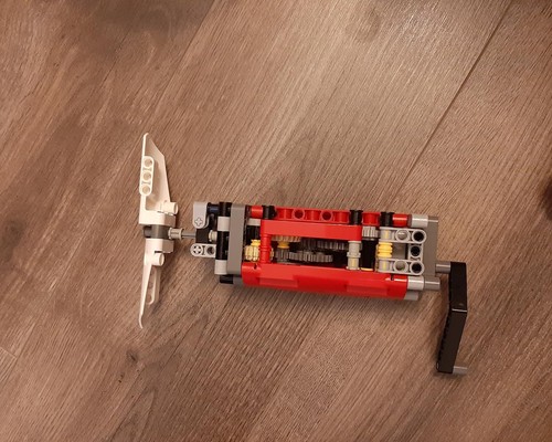 LEGO MOC Handheld Hand Powered Cooling Fan by mrheli | Rebrickable ...