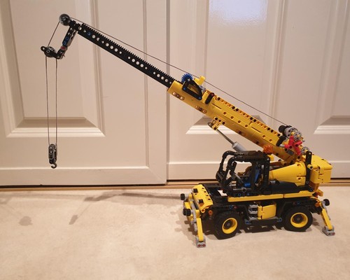 LEGO MOC JCB Roto Telehandler by technicprojects | Rebrickable - Build ...
