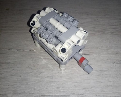 LEGO MOC-35531 Mini V6 engine (Technic 2020) | Rebrickable - Build with ...