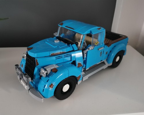 LEGO MOC 10252 Vintage Pickup Truck by NKubate | Rebrickable - Build ...