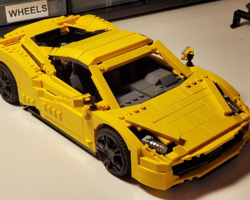 LEGO MOC Ferrari 458 Italia by noahl | Rebrickable - Build with LEGO