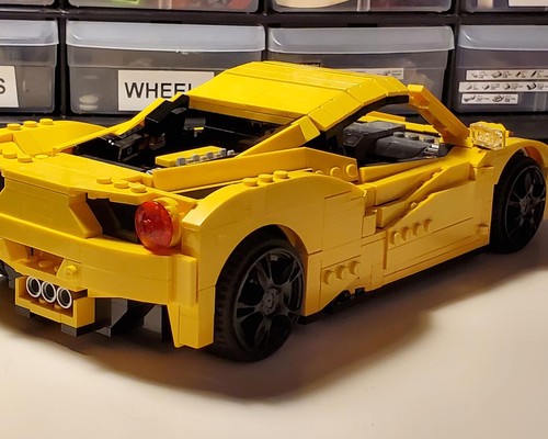 LEGO MOC Ferrari 458 Italia by noahl | Rebrickable - Build with LEGO