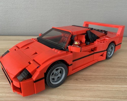 LEGO MOC 10248 Ferrari F40 MOD by NKubate | Rebrickable - Build with LEGO