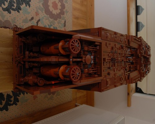 LEGO MOC SANDCRAWLER WITH FULL INTERIOR by Polyprojects | Rebrickable ...