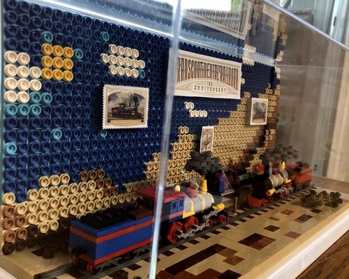 LEGO MOC Jupiter and 119 4-4-0 Steam engines (1:125 scale) by ...