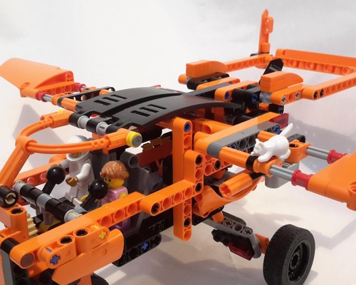 LEGO MOC 42093 Reconnaissance Plane by Inter86 | Rebrickable - Build ...