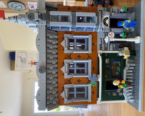 LEGO MOC Pharmacy and Old Repair Shop by steinekonig | Rebrickable ...