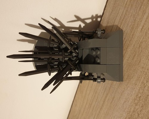 LEGO MOC Game Of Thrones - The Iron Throne by MOMAtteo79 | Rebrickable ...